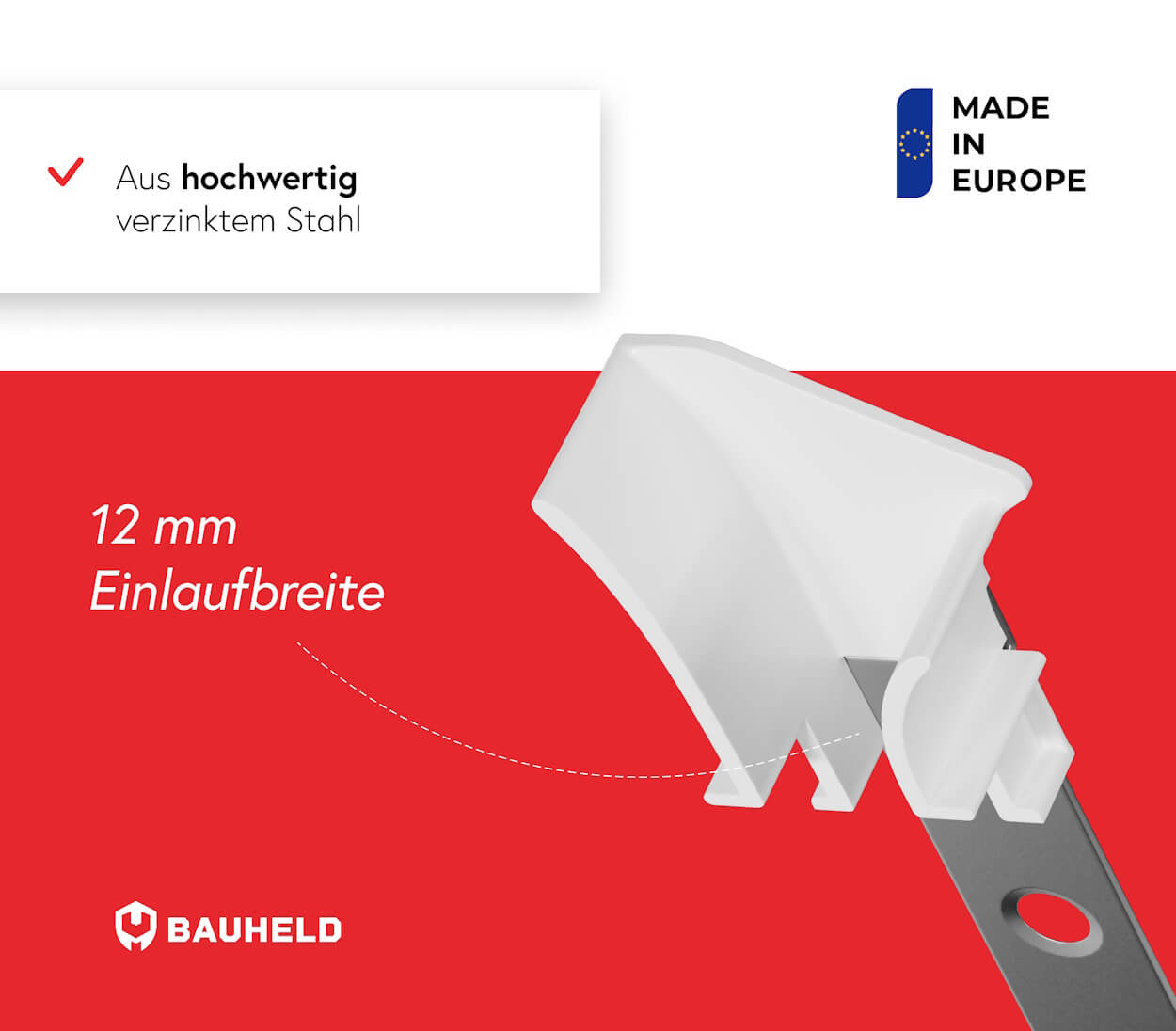 Rolladen Einlauftrichter 12 mm | 12 mm | 1 Paar (2 Stück) | OC0000063792539